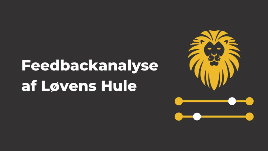 Danmarks feedback celebrities: Feedbackanalyse af Løvens Hule